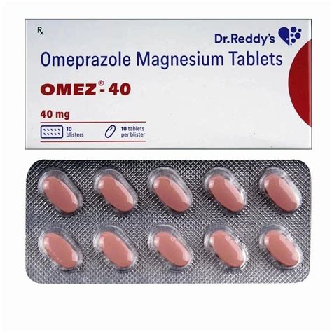 Omez Omeprazole 40mg Tablets At ₹ 100 Strip Cardiovascular Medicine