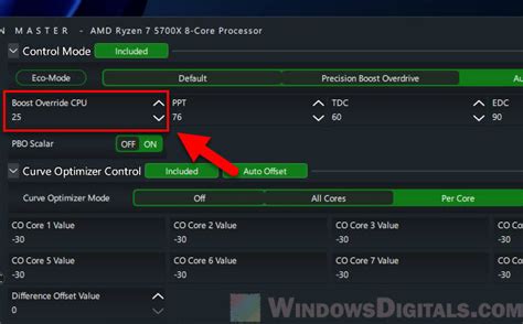 Auto Oc Ryzen 7000 Or 5000 Pbo2 Curve Optimization