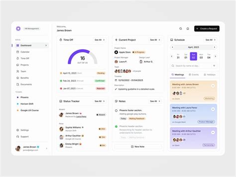 hr management alignui design system app design layout design system ui design dashboard