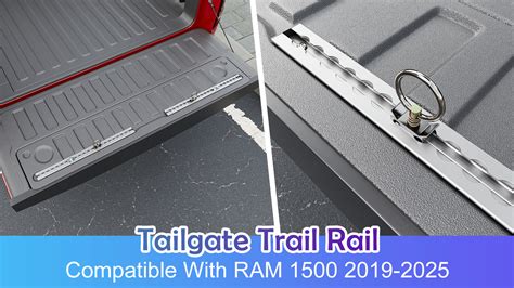 2022 Ram 1500 Accessories Tailgate Trail Rail System For 2019 2025