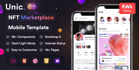 Nft Html Website Templates Themeforest