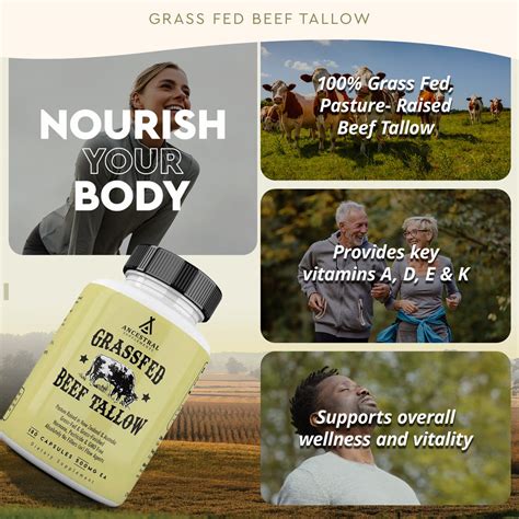 Grass Fed Beef Tallow Default Title Ancestral Supplements