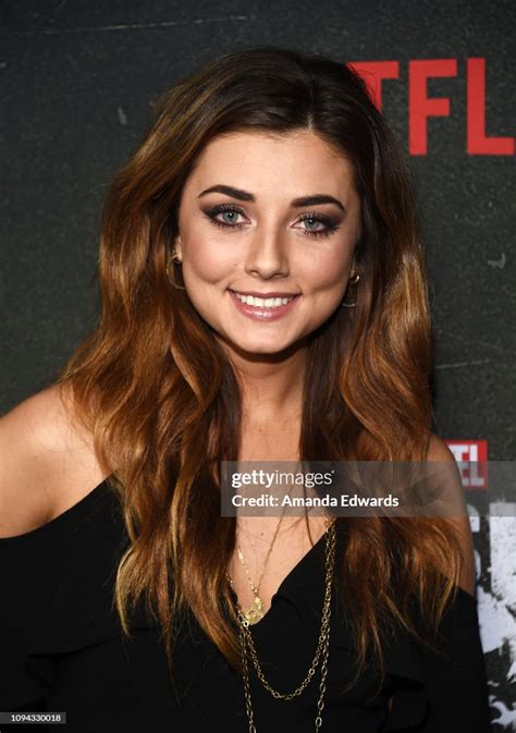 Giorgia Whigham Arrives At Marvels The Punisher Los Angeles News