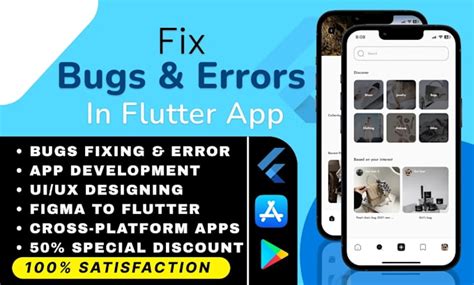 Fix Bugs And Errors In Your Flutter App Android And Ios By Myownflight