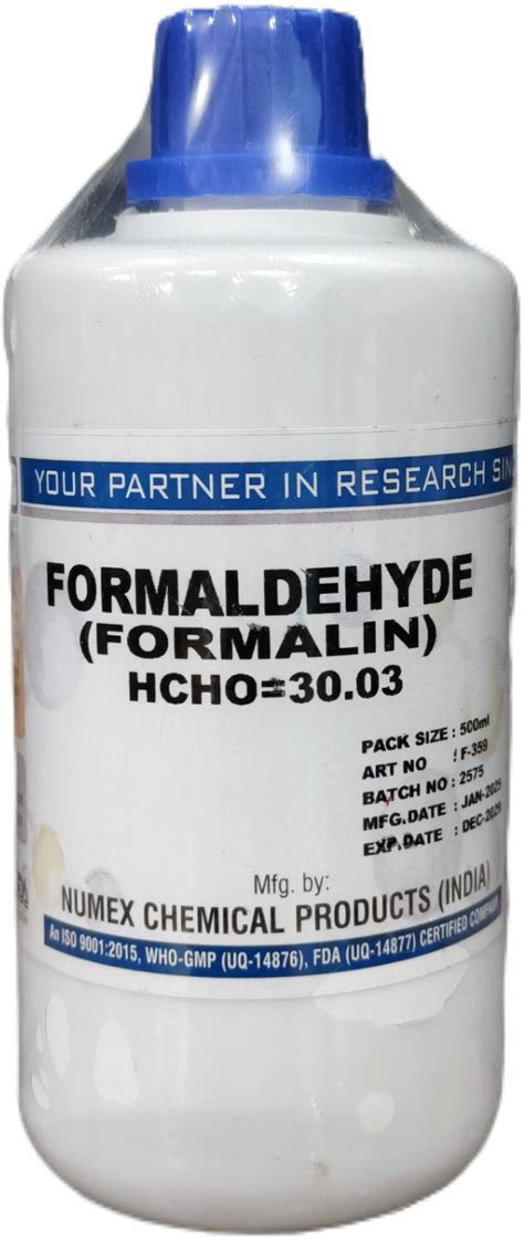 Formaldehyde Grade Industrial At Best Price In Hapur Numex