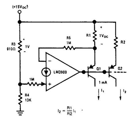 Multiple Fixed Current Source Power Supply Circuit Circuit Diagram