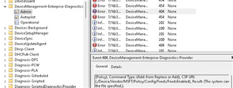 Intune Error Code 65000 Licensing Admx Missing
