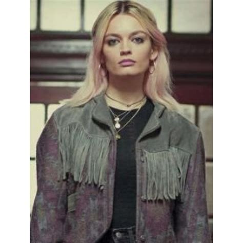 Maeve Wiley Sex Education Fringe Jacket