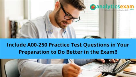 A00 250 Solve Exam Questions And Practice Tests Analyticsexam