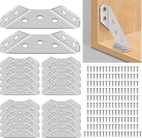22 Pack Universal Stainless Steel Furniture Corner