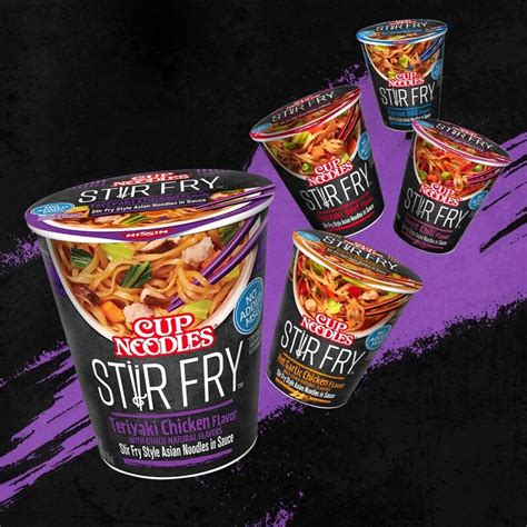 Asian Inspired Stir Fry Cups Cup Noodles Stir Fry Is The Brands First
