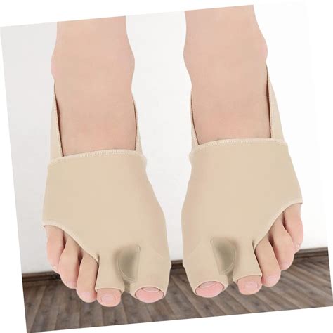 Lurrose Thumb Brace And Toe Separator Set Relieve Foot Pain Hammer Toe