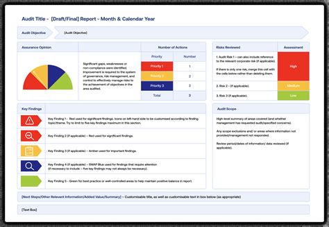 Information System Audit Report Template