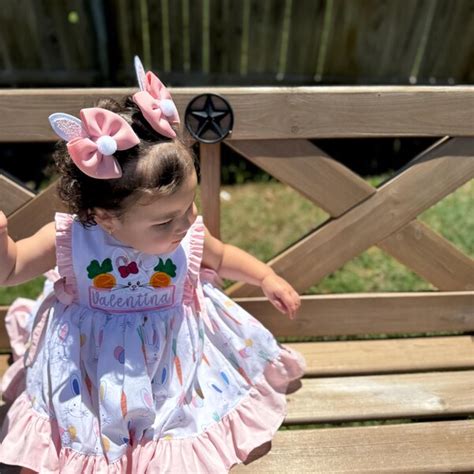 Easter Bunny Bow Bunny Headband Easter Bow Easter Bunny Bow Pastel