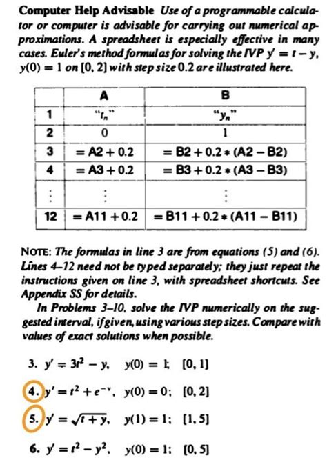 Solved In Problems Solve The IVP Numerically On The Chegg