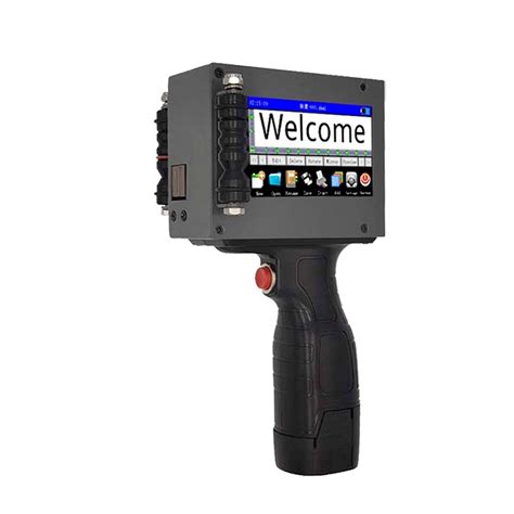 Printer Jet Portable Handheld Printer 12 7mm Lot Qr Code Barcode Printer Intelligent Inkjet