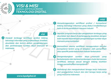 Mengenal Visi And Misi Lsp Td Hai Hai