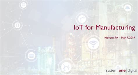 Demystifying Iot In Manufacturing