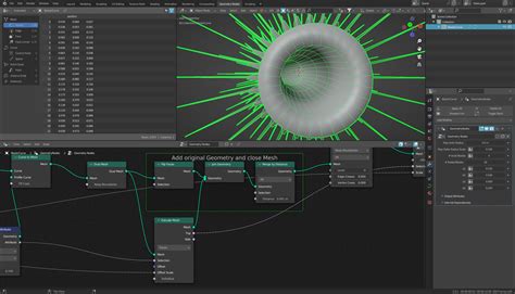 geometry nodes how to fix non manifold edges in a hollow cylinder
