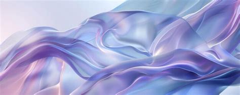 Premium Photo Ethereal Abstract Pastel Waves Creating A Serene And Flowing Background