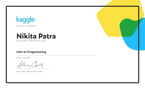 Nikita Patra On Linkedin Introtoprogramming Kaggle Datascience