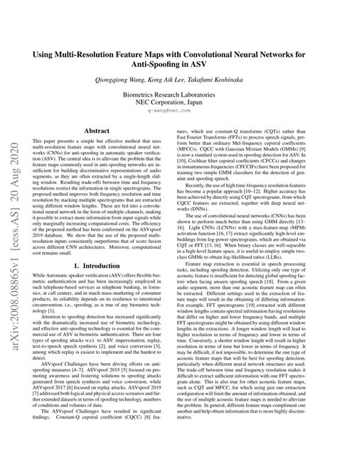 Pdf Using Multi Resolution Feature Maps With Convolutional Neural