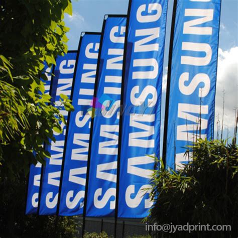 Custom Print Vertical Rectangle Beach Flag Banner For Advertising