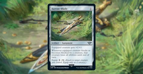 Lord of the Rings: Tales of Middle-Earth Preview Card | Barrow-Blade