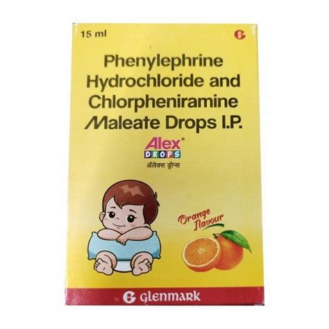 Alex Phenylephrine Hydrochloride Chlorpheniramine Maleate Drops Ip