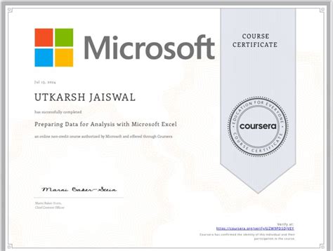 Completed Preparing Data For Analysis Course Utkarsh Jaiswal Posted