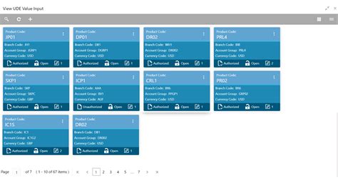 View Ude Value Input