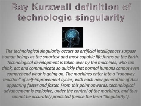 Ppt The Singularity And The Future Of Medicine Powerpoint