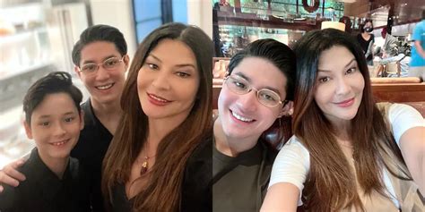 Foto Momen Langka Tamara Bleszynski Kumpul Bareng Dua Putranya Yang Berbeda Ayah Kompak Banget