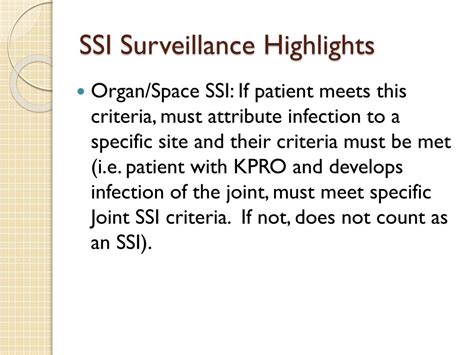 Ppt Nhsn Ssi And Cauti Training Course Surveillance Highlights