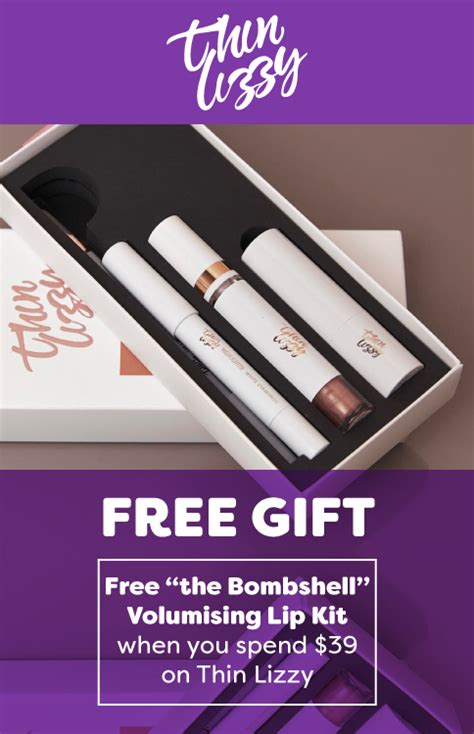 Thin Lizzy Fabulous Face T Set Medium Beauty Bliss