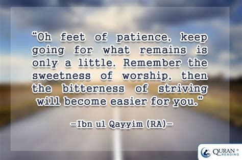 Oh Feet Of Patience Keep Going For What Remains Is Only A Little