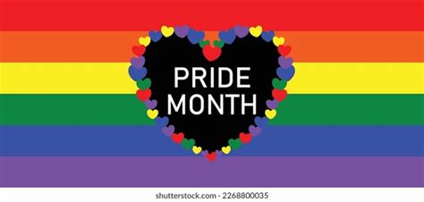 Pride Month Vector Illustration Lgbtq Pride Stock Vector Royalty Free