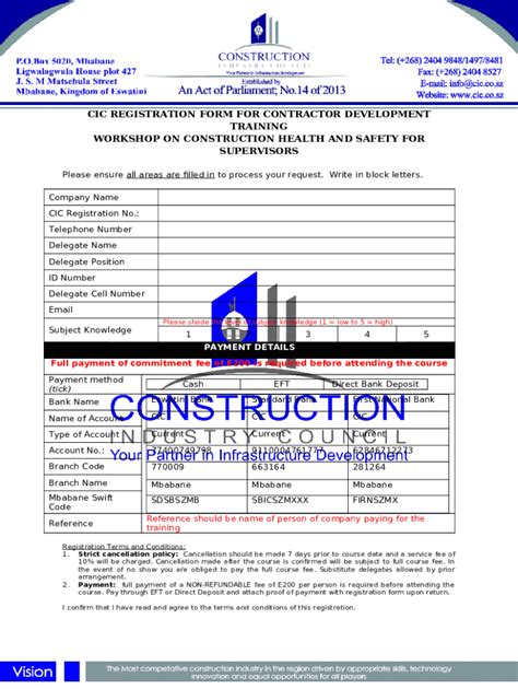 Occupational Safety And Health Council Oshc Doc Template Pdffiller