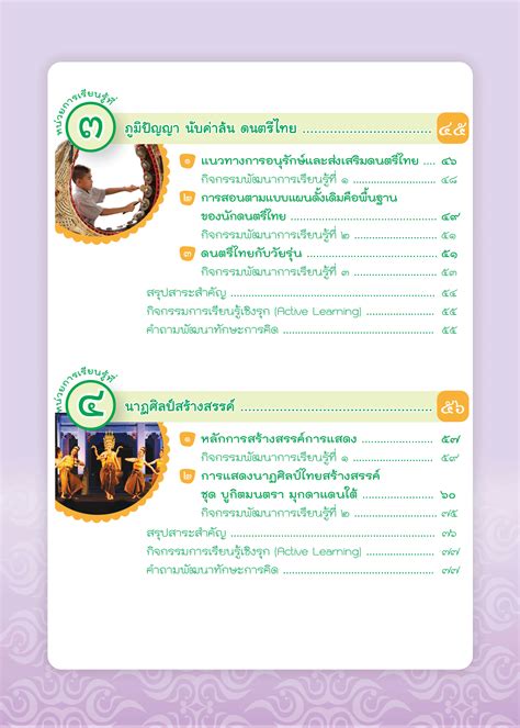 หนังสือเรียน ดนตรี นาฏศิลป์ ม6 บริษัท สำนักพิมพ์เอมพันธ์ จำกัด Aimphan Press Coltd