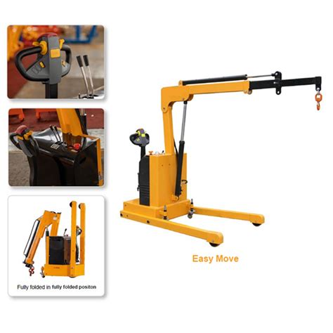 Full Electric Floor Crane Easy Move
