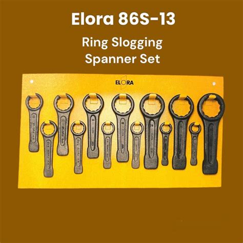Jual Elora Ring Slogging Spanner Set 86s 13 Elora Kunci Ring Pukul