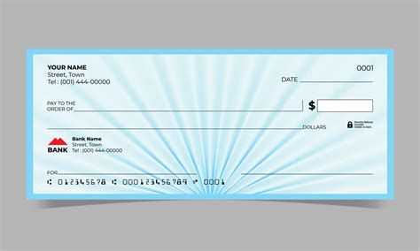Bank Check Design With Guilloche Graphic Graphic By Mdsaifulislam1969
