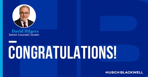 David Hilgers To Receive Distinguished Service Award From The State Bar