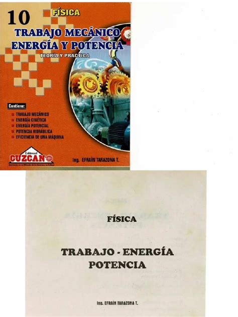 Libro Cuzcano Trabajo Energia Y Potencia Compress Pdf