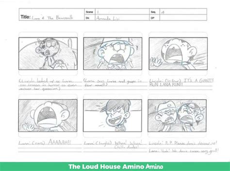 The Loud House Storyboards Cartoon Amino