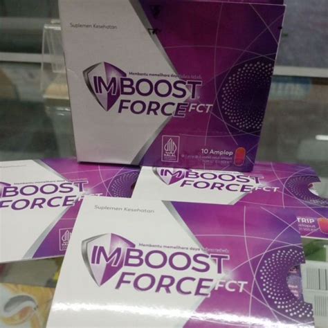 Jual Imboost Force Isi 3 Shopee Indonesia
