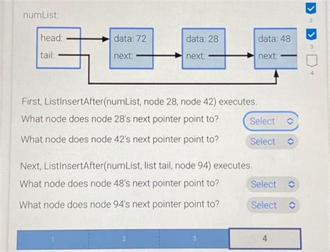 solved numl ist first listinsertafter numlist node 28