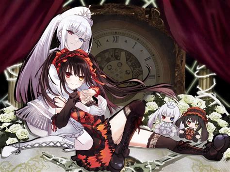 Saint Laurent Paris Tokisaki Kurumi White Queen Date A Live Date A Live Date A Live Date