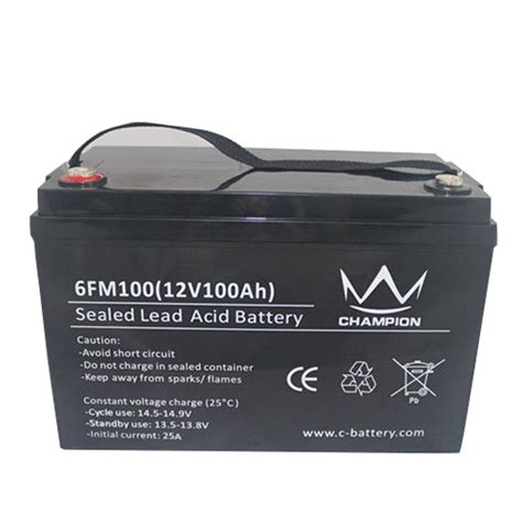 Champion 100Ah Gel Battery - Rakiten Solar Energy Solutions