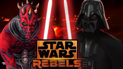 Star Wars Rebels Ideia Inicial Era Que Darth Vader Matasse Darth Maul